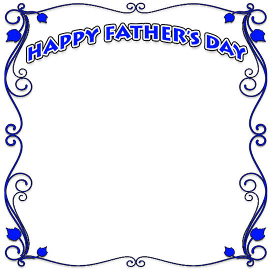 Free Father s Day Borders Frames Graphics Clipart
